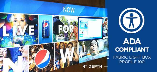 Fabric Light Box Profile 100 | LEDCONN - High-Performance LED Light Box ...