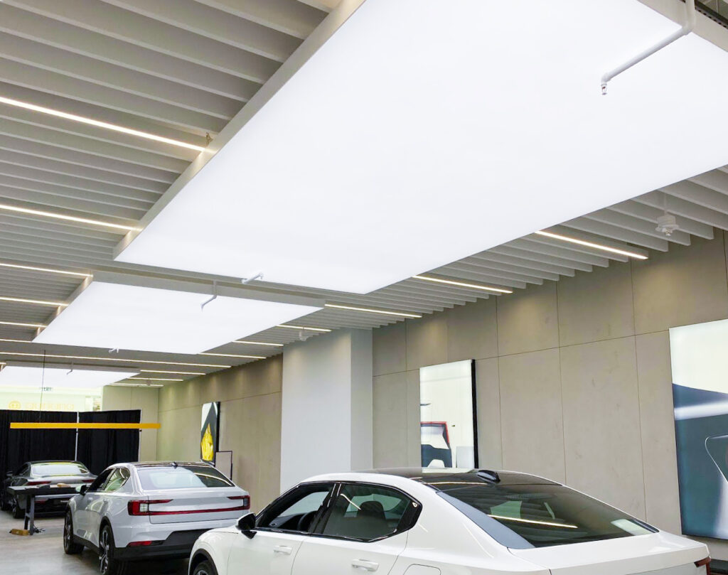 LuxCanvas Luminous Textile | LEDCONN - LED Textile for Ceilings & Walls